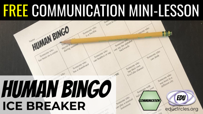 Get to Know You Bingo FREE PDF: Ice Breaker Human Bingo Handouts