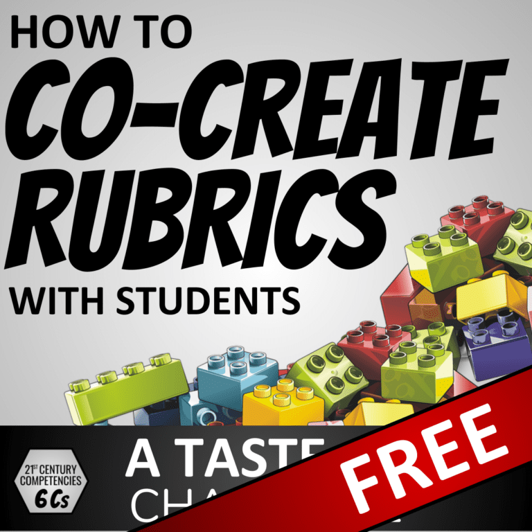 How to Co-Create Rubrics with Students (FREE Lesson Plan, handouts ...