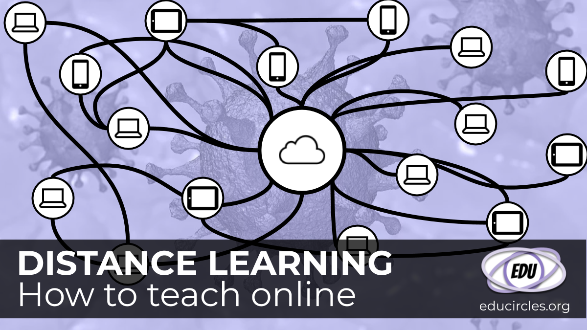 Distance-learning: How to teach online during Covid-19 - Educircles.org