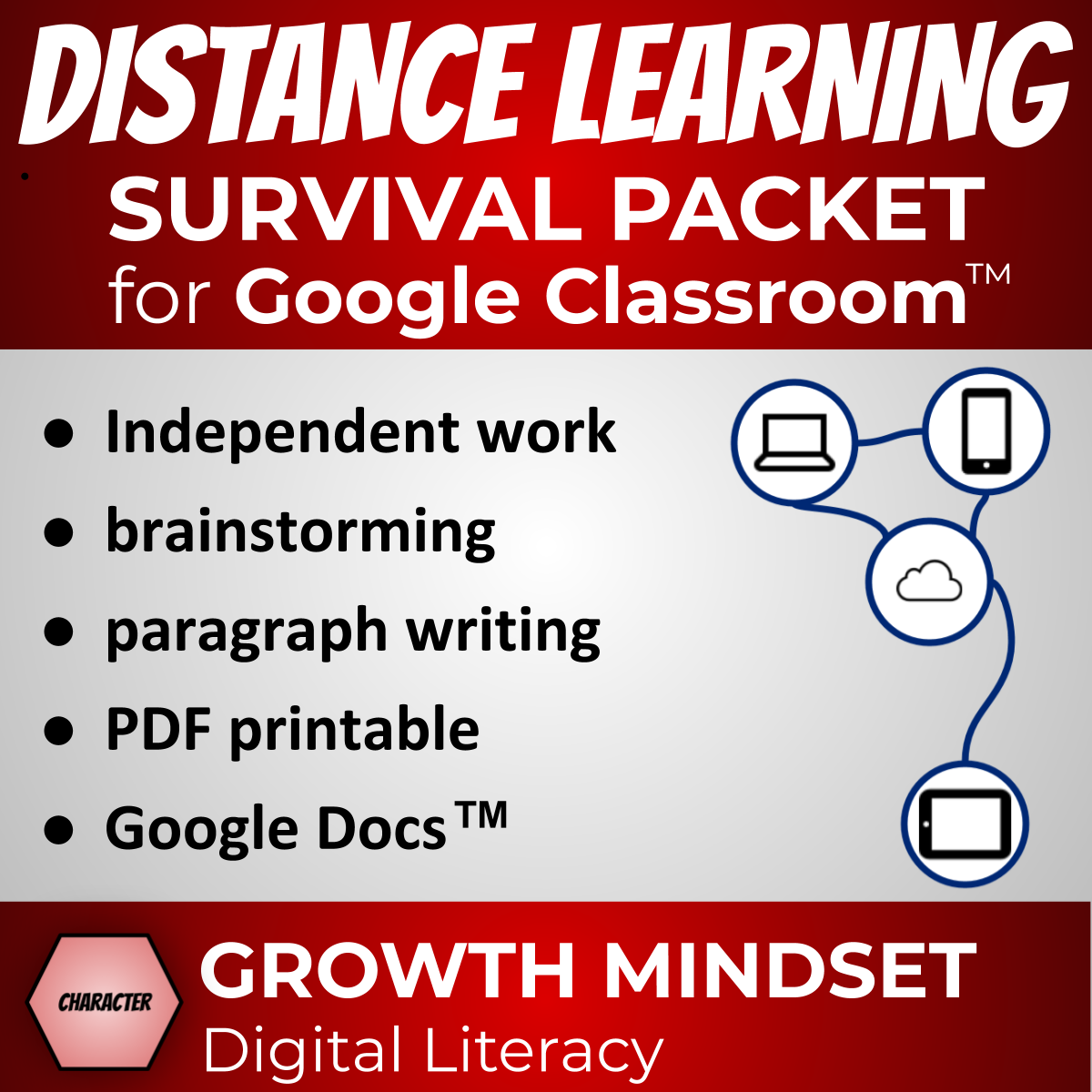 Distance Learning Survival Kit for Google Classroom™ and Google Docs ...