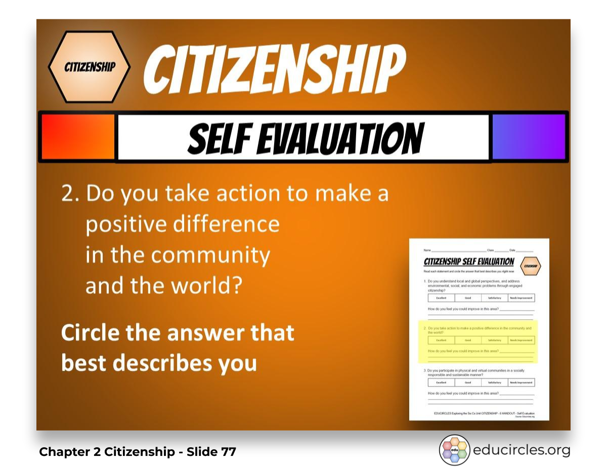 Building Bridges - Active Citizenship Reading Comprehension Article