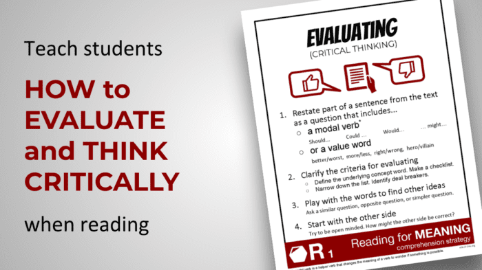 ELA and Reading Strategy Lesson Plans: (Middle School / High School)