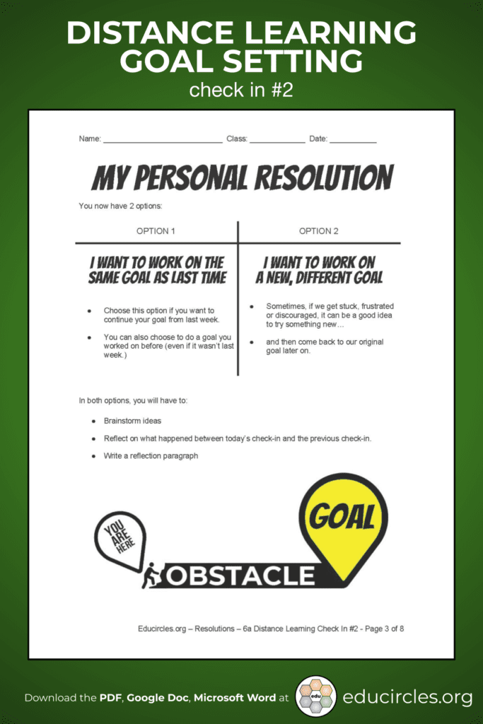 FREE New Year's Resolution 2023 Critical Thinking Lesson